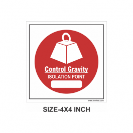 25PCS KRM LOTO - LOCKOUT TAGOUT SAFETY SIGNS CONTROL-GRAVITY-ISOLATION ...