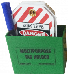 Mini Tag Holder Green (With Material)