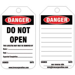 DANGER - DO NOT OPEN (SET OF 10 PCS)