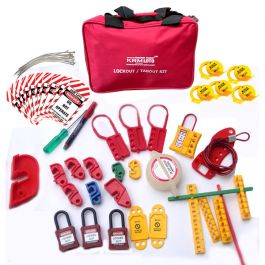 KRM LOTO OSHA BREAKER RACK N OUT MULTIPURPOSE ELECTRICAL LOCKOUT TAGOUT KIT