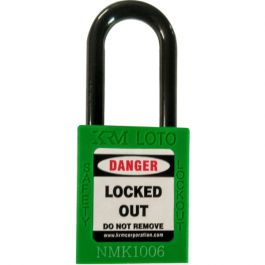 OSHA Safety Isolation Lockout Padlock - Nylon Shackle with Differ Key