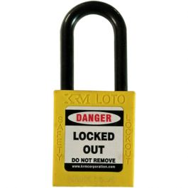 OSHA Safety Isolation Lockout Padlock - Nylon Shackle with Differ Key