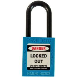 OSHA Safety Isolation Lockout Padlock - Nylon Shackle with Differ Key