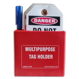 Mini Tag Holder Red (With Material)